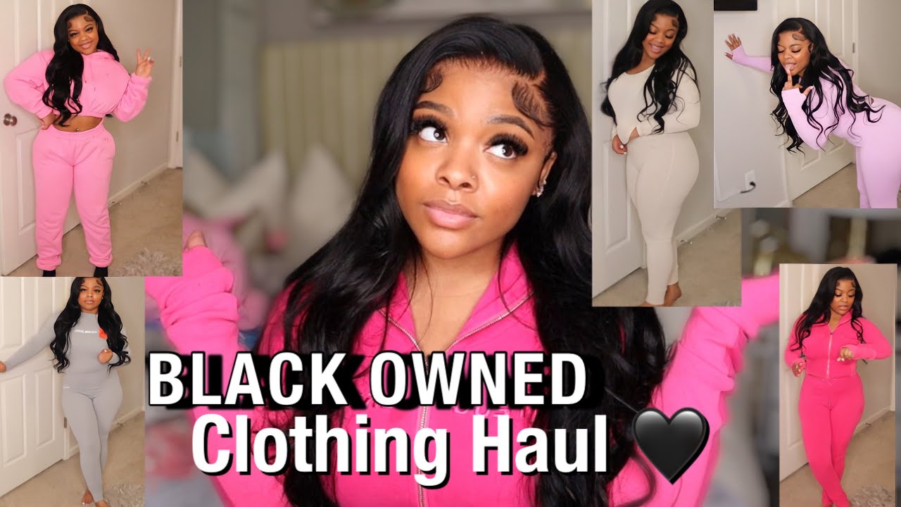 HUGE BLACK OWNED CLOTHING HAUL 🖤 | (Waydamin ,Gsuwoo, Shane Justin ...