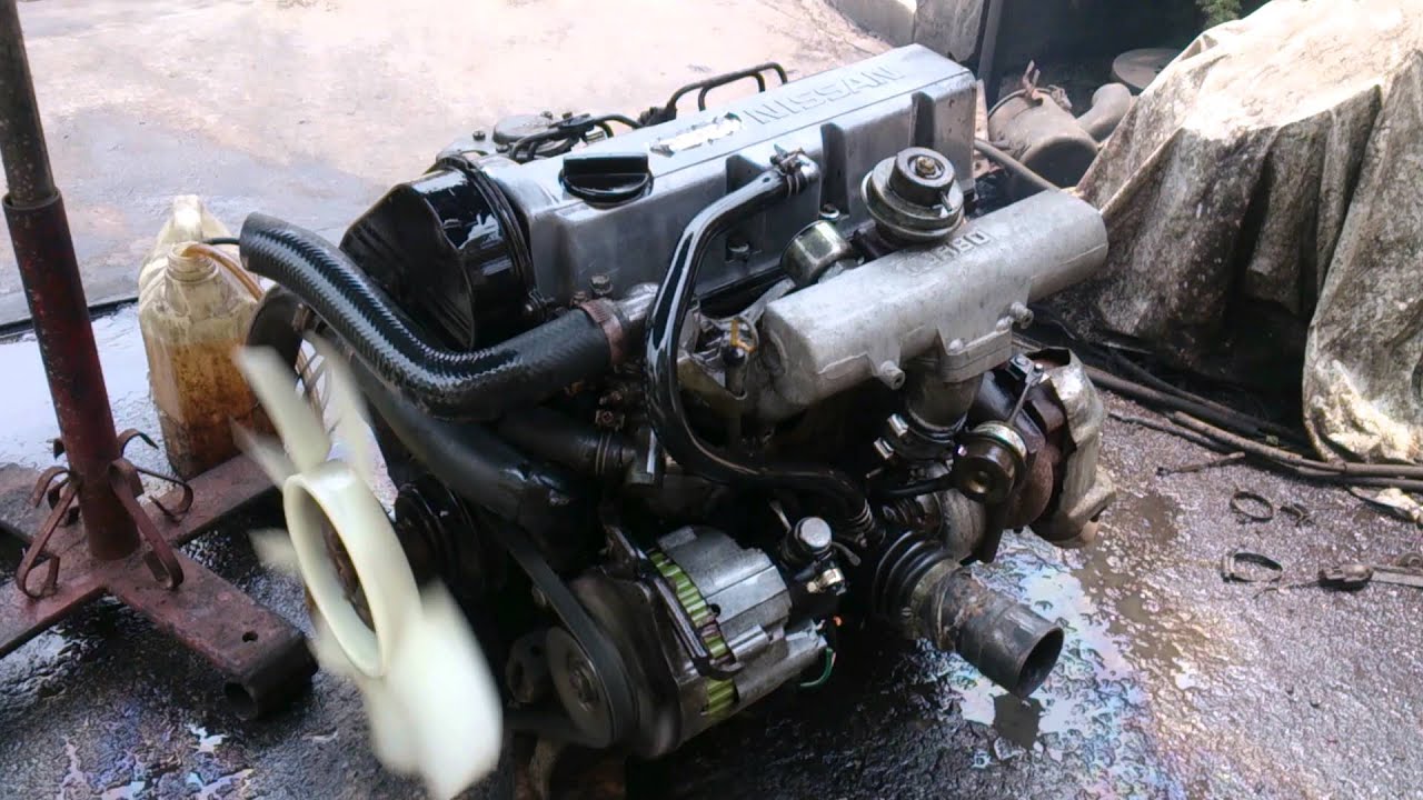 NISSAN LD20 TURBO - YouTube