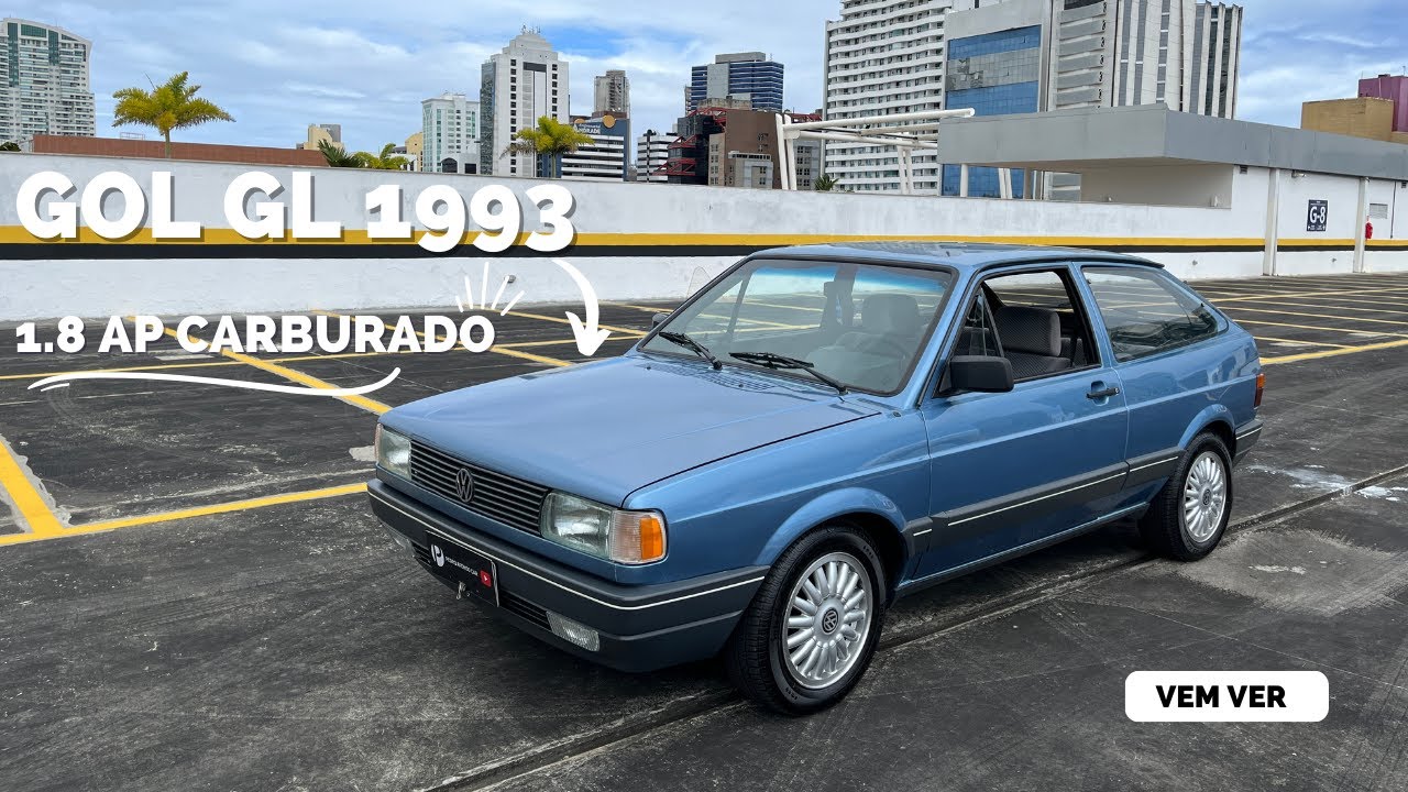 VW GOL GL 1993 - AVALIAÇÃO - YouTube