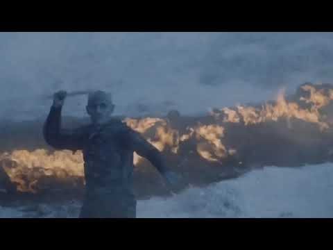 Nachtkönig tötet Daenery's Drachen | Viserion Tod | Game of Thrones Staffel 7 Folge 6