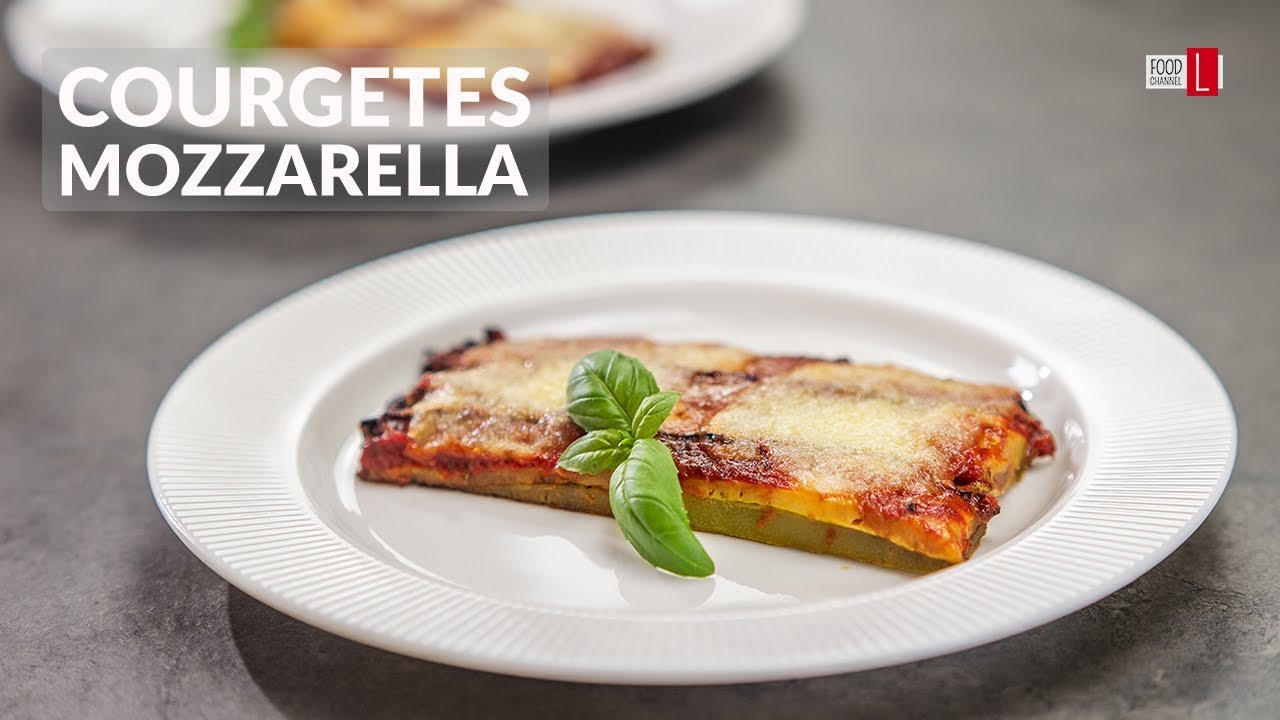 Baked Courgettes with Tomato and Mozzarella | Food Channel L - A New ...