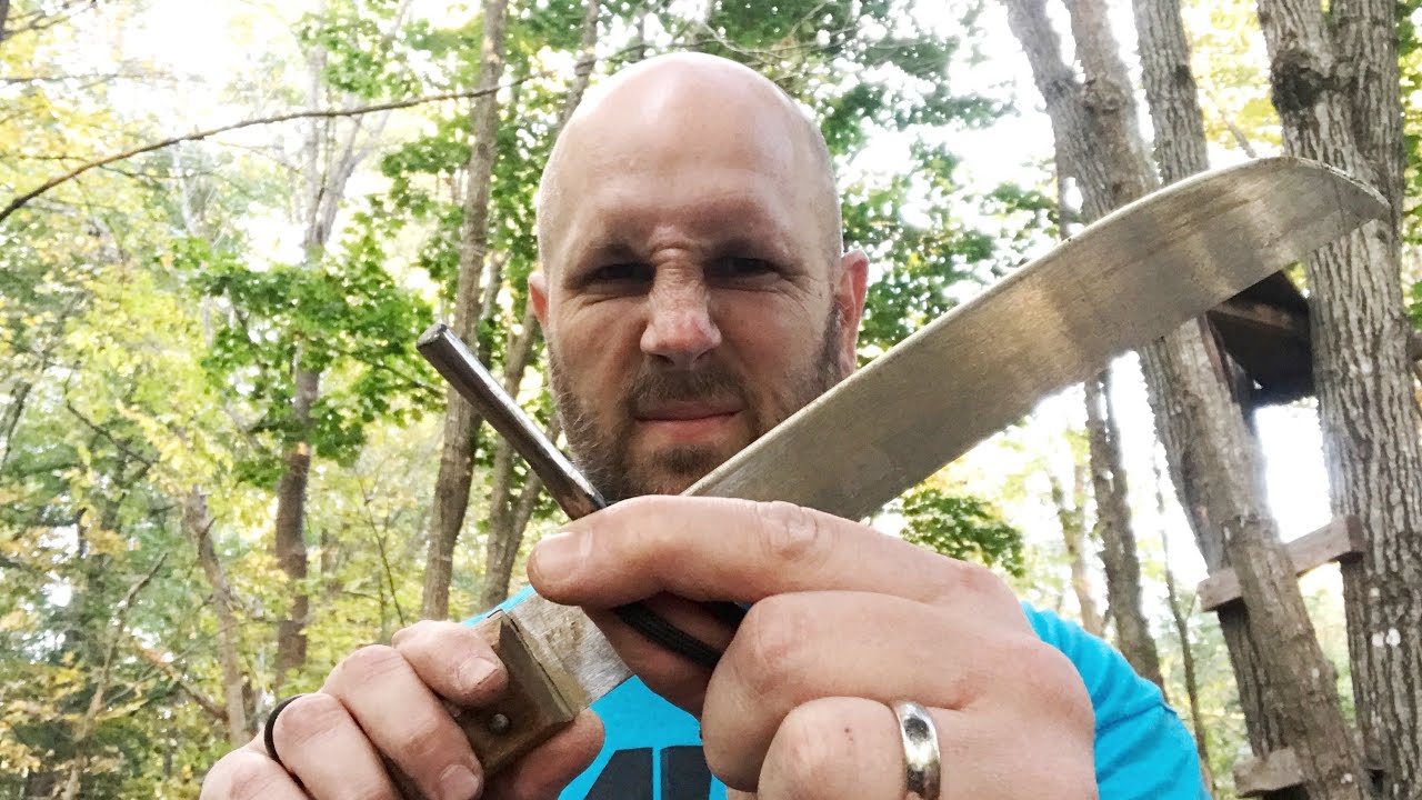 Machete + Fire Steel = BLISTER! A Lesson Learned - YouTube