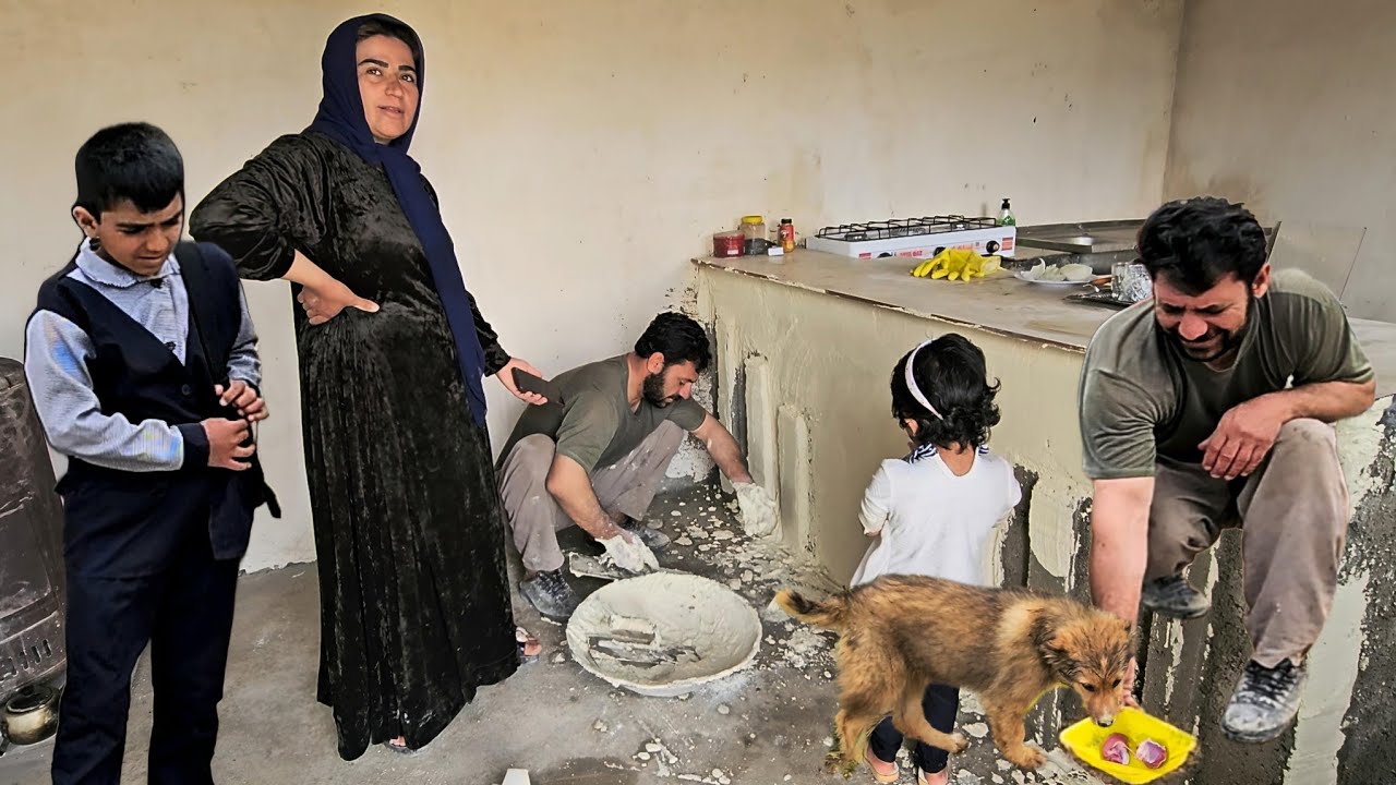 Ali Family Resilient Mission to Create a Stunning Kitchen and ...