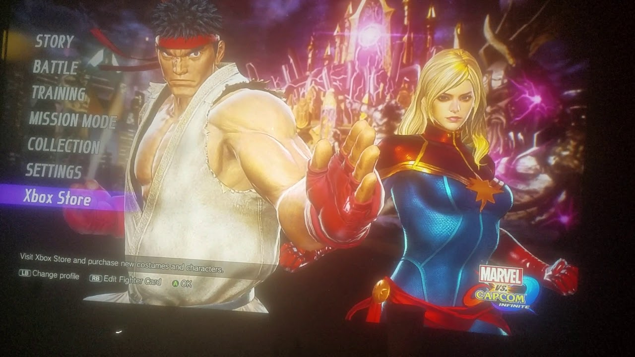 Marvel VS. Capcom Infinity Stones unlock all characters - YouTube
