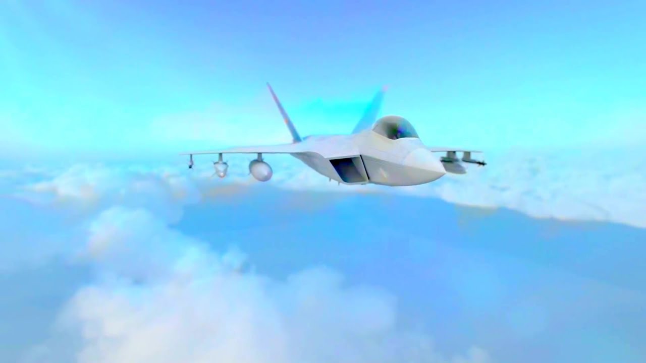 ADD - KFX Stealth Fighter AESA Radar Combat Simulation [1080p] - YouTube