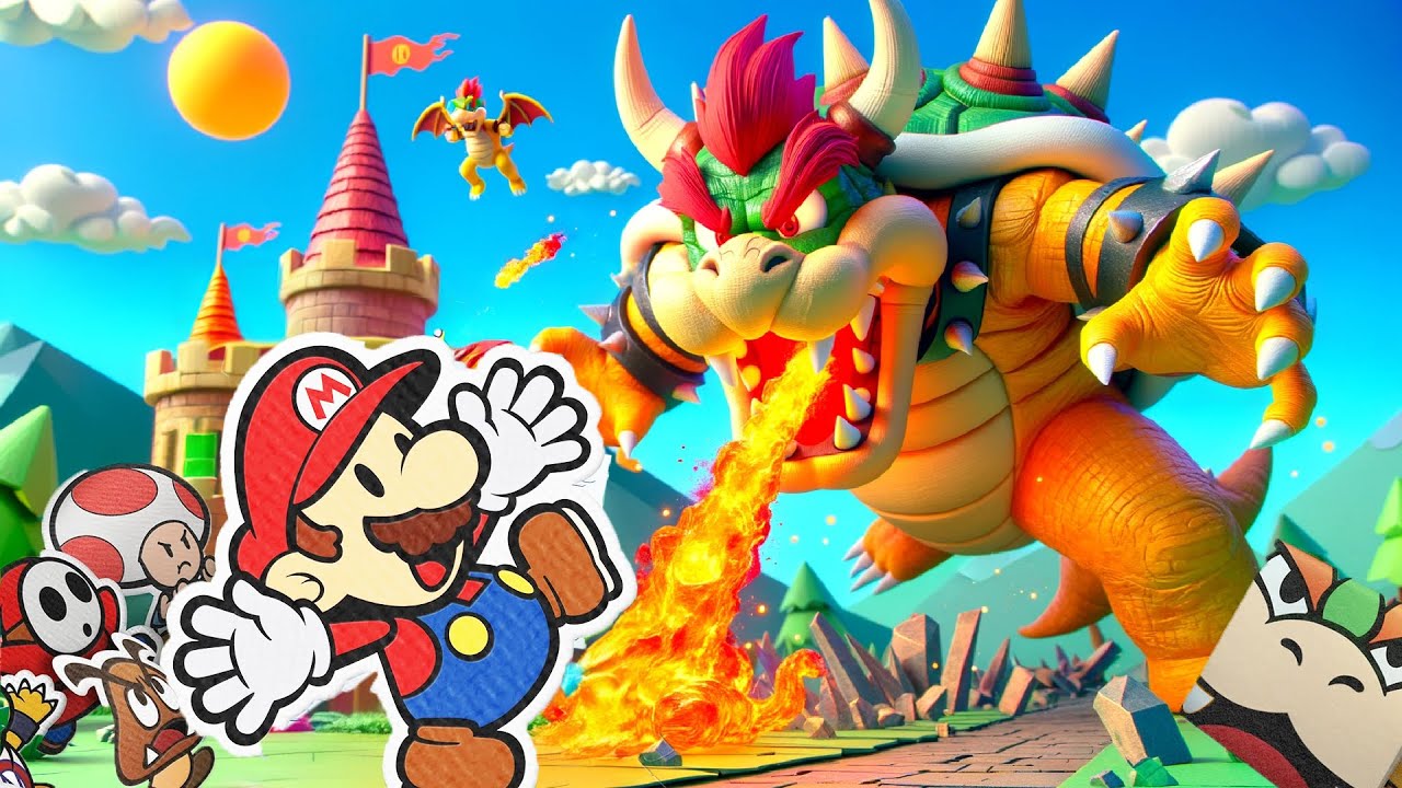 PROVO IL NUOVO PAPER MARIO nel 2024! *BELLISSIMO* - YouTube