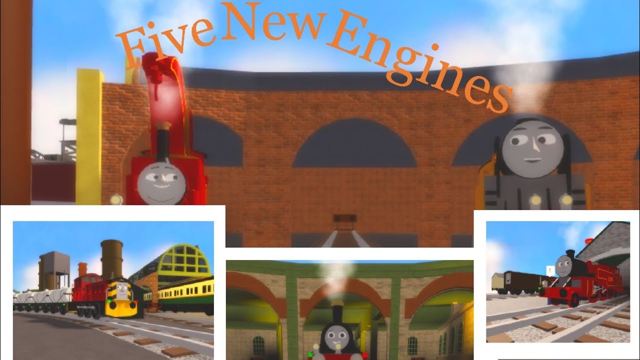 5 new engines in the shed btwf - YouTube