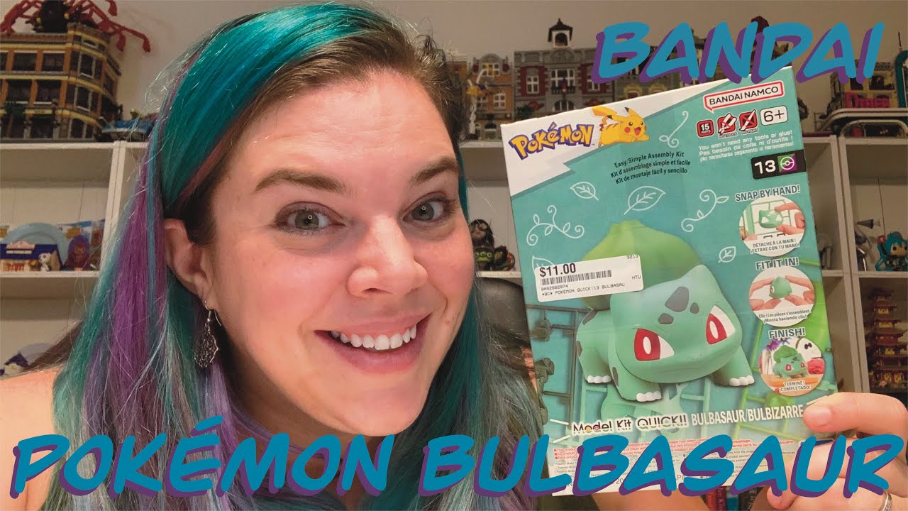 Building Bandai's Pokémon Bulbasaur - YouTube