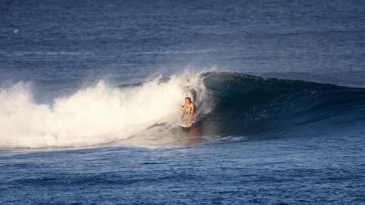 Patrick surfing the northwest of WA - YouTube