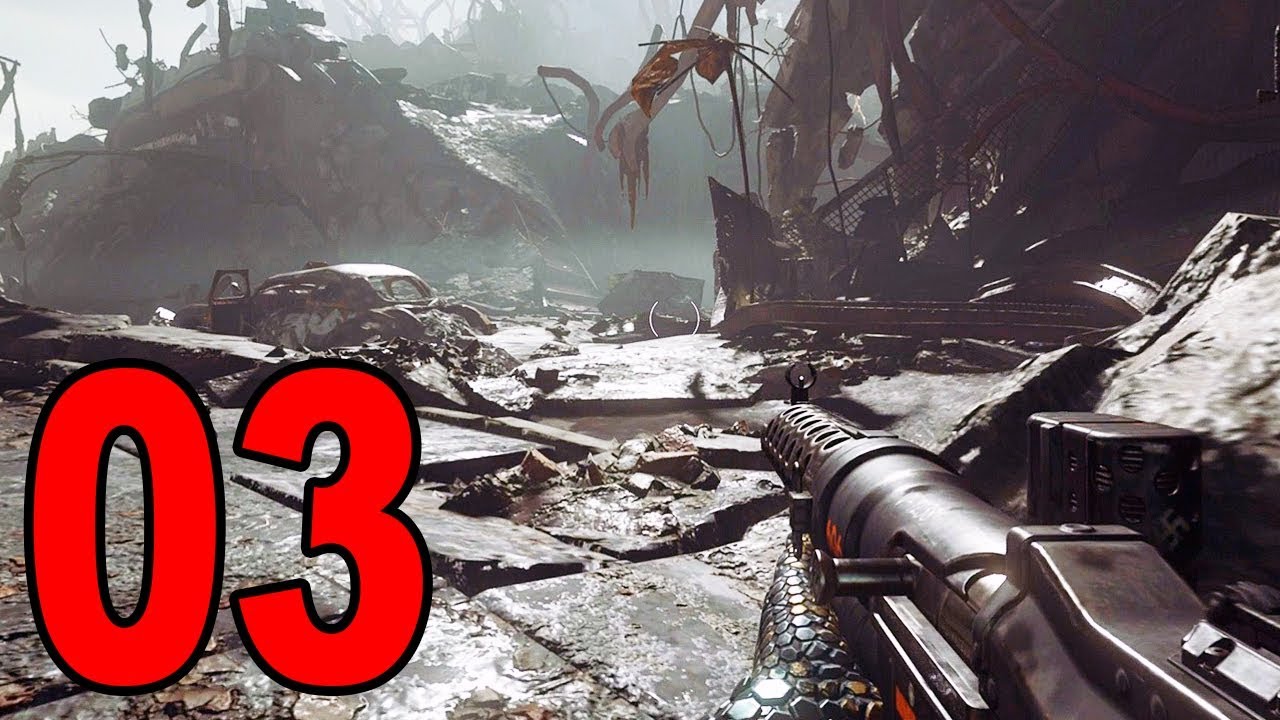 Wolfenstein II: The New Colossus - Part 3 - NYC WAS NUKED?! - YouTube