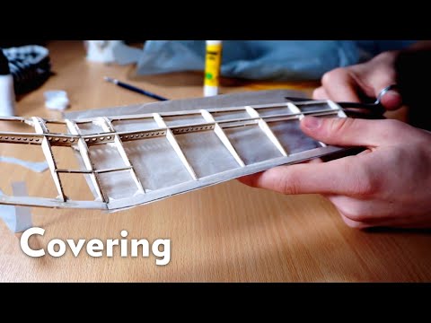 How To Cover a Model Airplane with Tissue