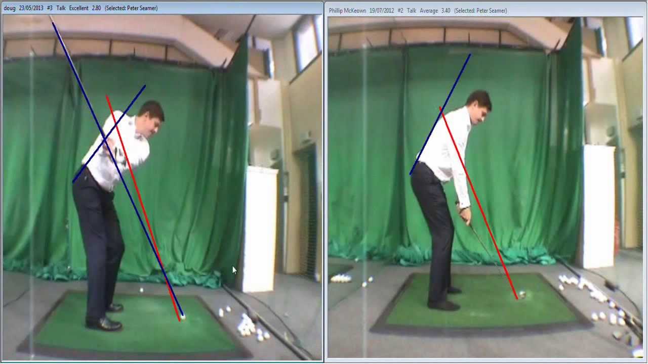 Effects of a poor golf posture - YouTube