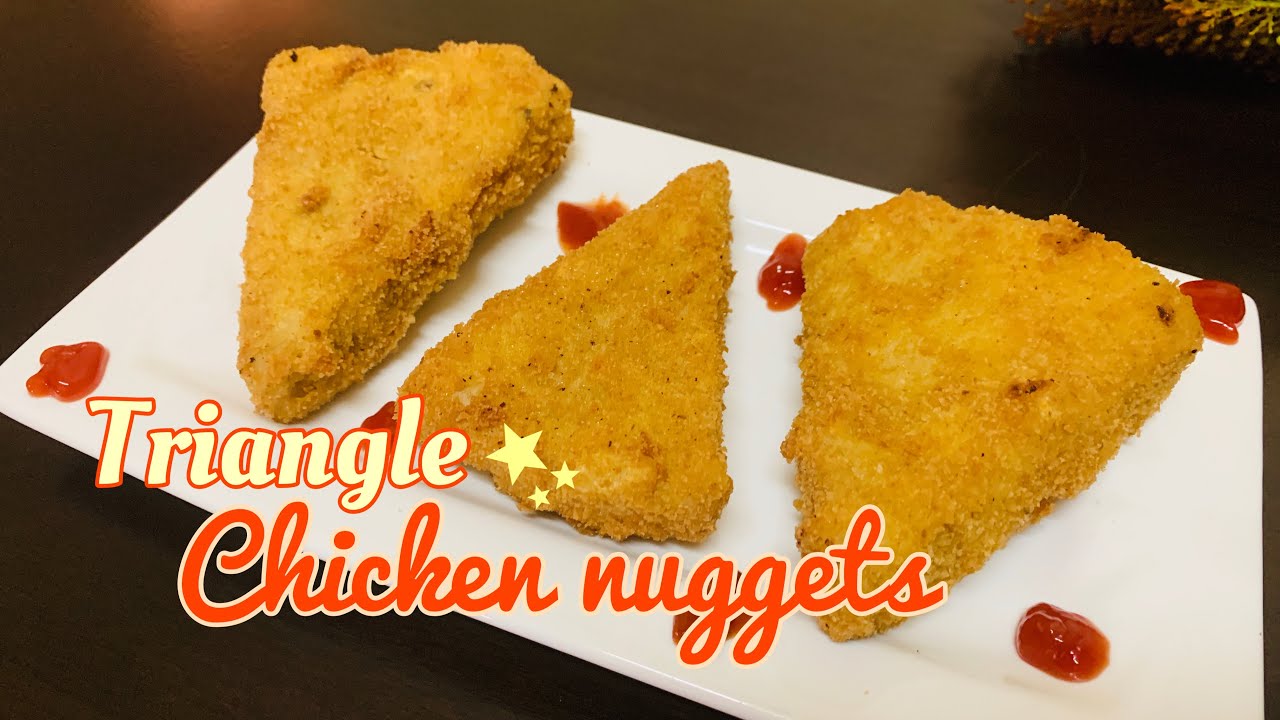 Triangle Chicken Nuggets Recipe | Ramadan Special Recipe - YouTube