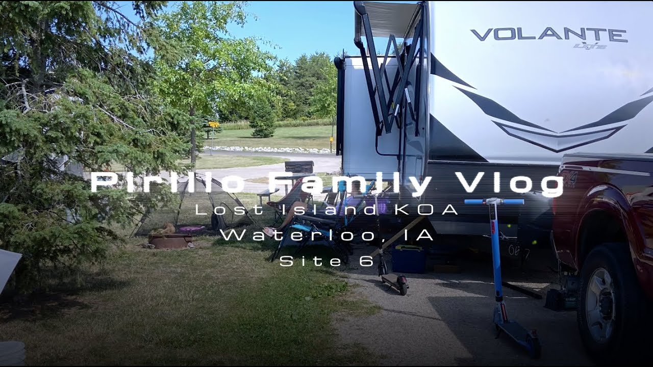 Lost Island KOA Resort Waterloo Iowa - YouTube