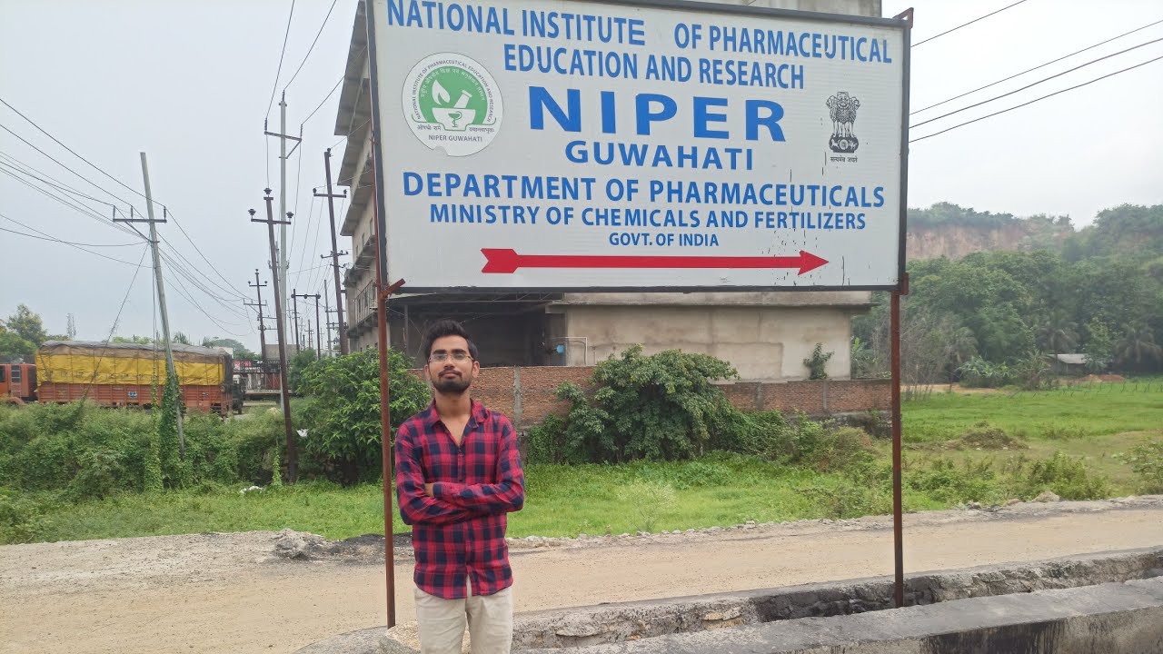 NIPER Guwahati campus (Outside View) - YouTube