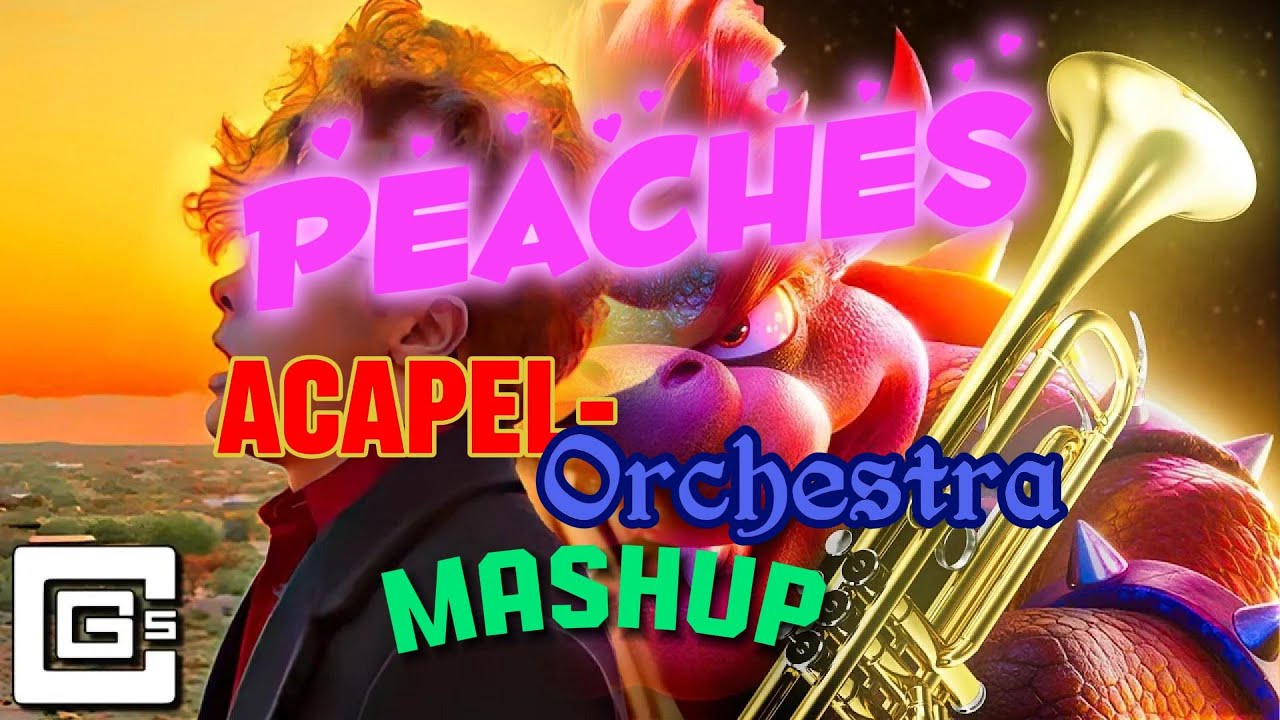 Peaches acapella X Orchestra mashup cover - YouTube