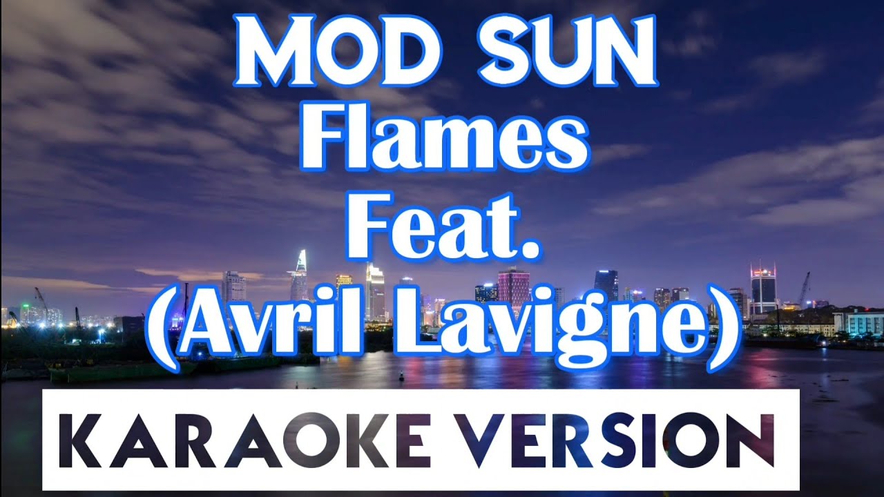 Avril Lavigne - Flames (Karaoke/Instrumental) - YouTube