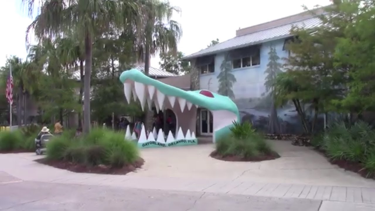 Gatorland / Shows / Animal Exhibits / Rides - YouTube
