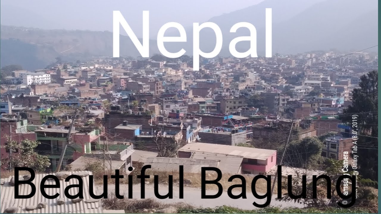 Beautiful Baglung Bazar Nepal - YouTube