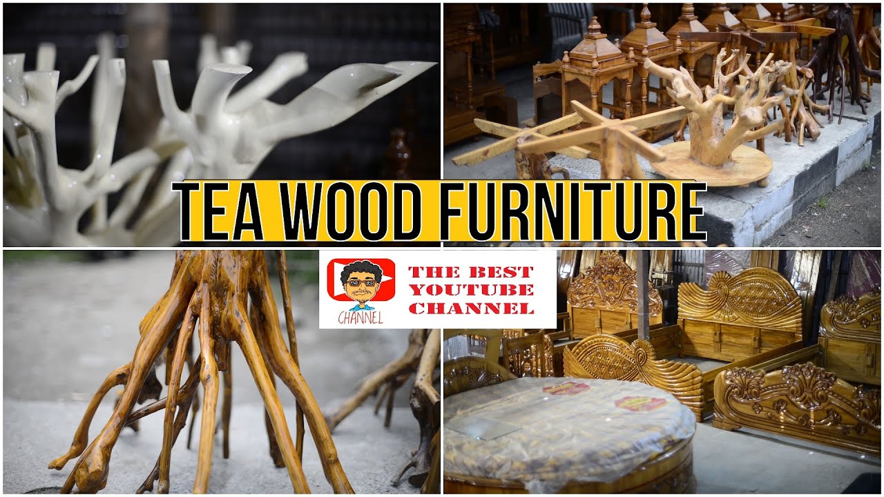 Tea Wood Furniture In Siliguri ! The Best YouTube Channel ! Teak Wood ...