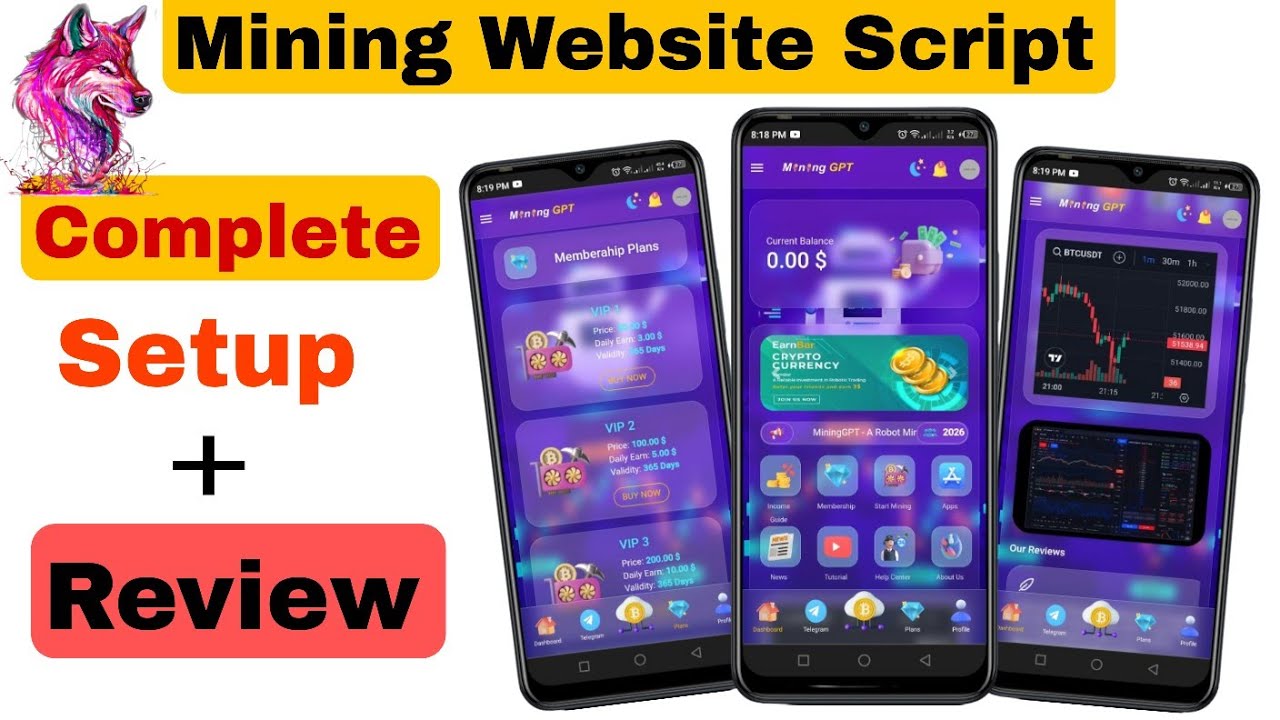 How To Create Mining Website Using Mining Gpt Script Create Your Own 1203