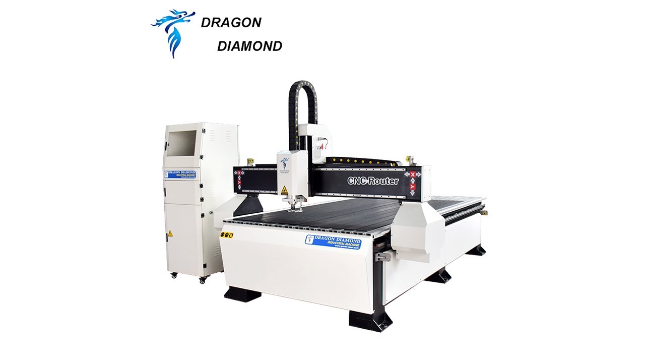 CNC Router Wood engraving machine 1300*2500mm - YouTube
