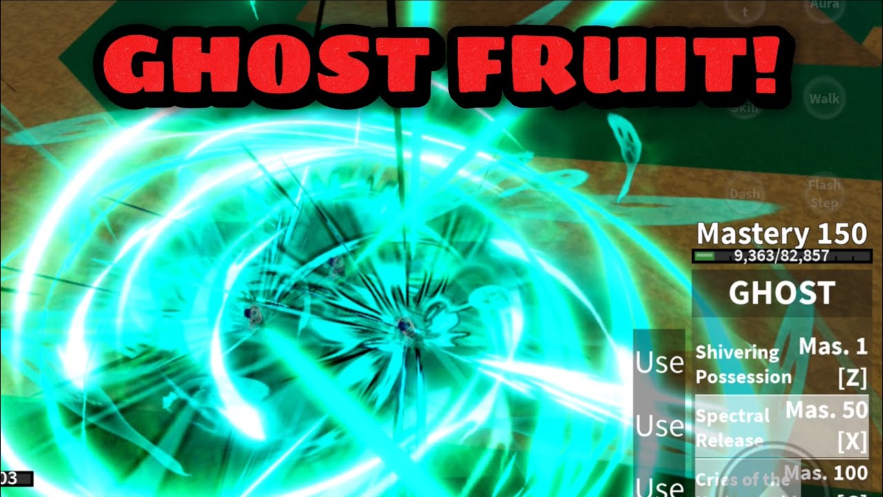 BLOX FRUITS NEW GHOST FRUIT SHOWCASE | Blox Fruits Update 20.1 Roblox ...