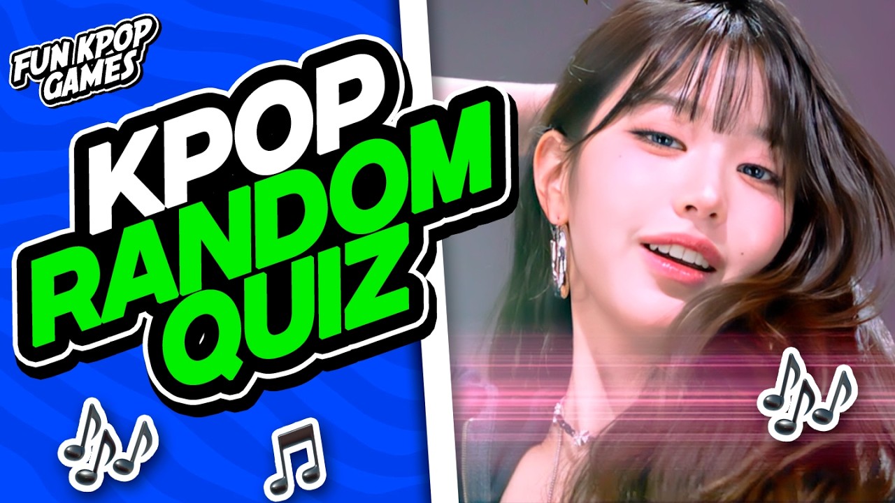 ⭐️ KPOP RANDOM QUIZ | GUESS THE KPOP SONG, SAVE ONE SONG & MORE - FUN ...