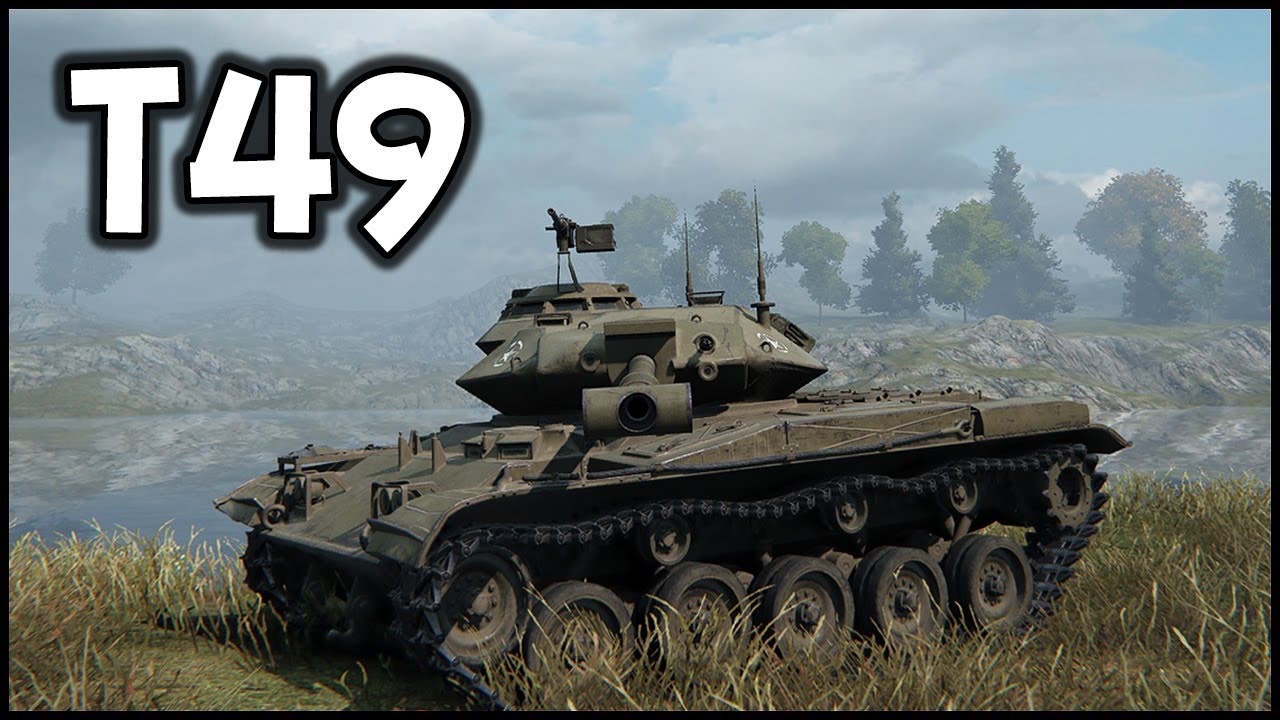 T49 (90 mm) - 7.3K Damage - 11 Kills - World of Tanks Gameplay - YouTube