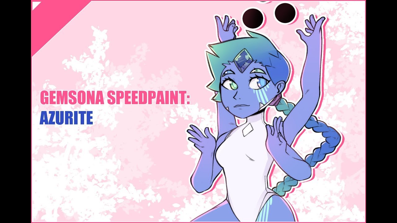 Speedpaint: Gemsona Fusion Azurite - YouTube