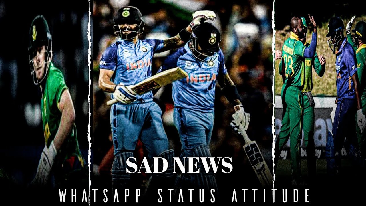 India vs South Africa status | india loss sad status #sadstatus # ...