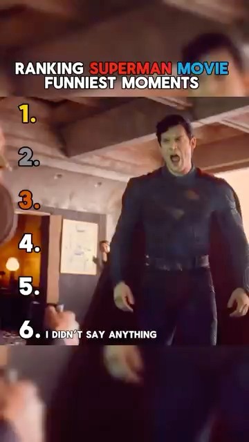 Ranking Superman Movie Funniest Moments - YouTube