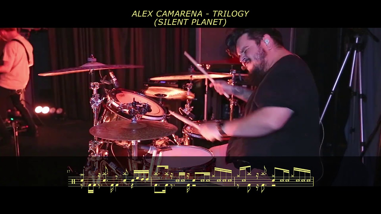 Trilogy - Silent Planet (Alex Camarena) Drum Transcription 1 - YouTube