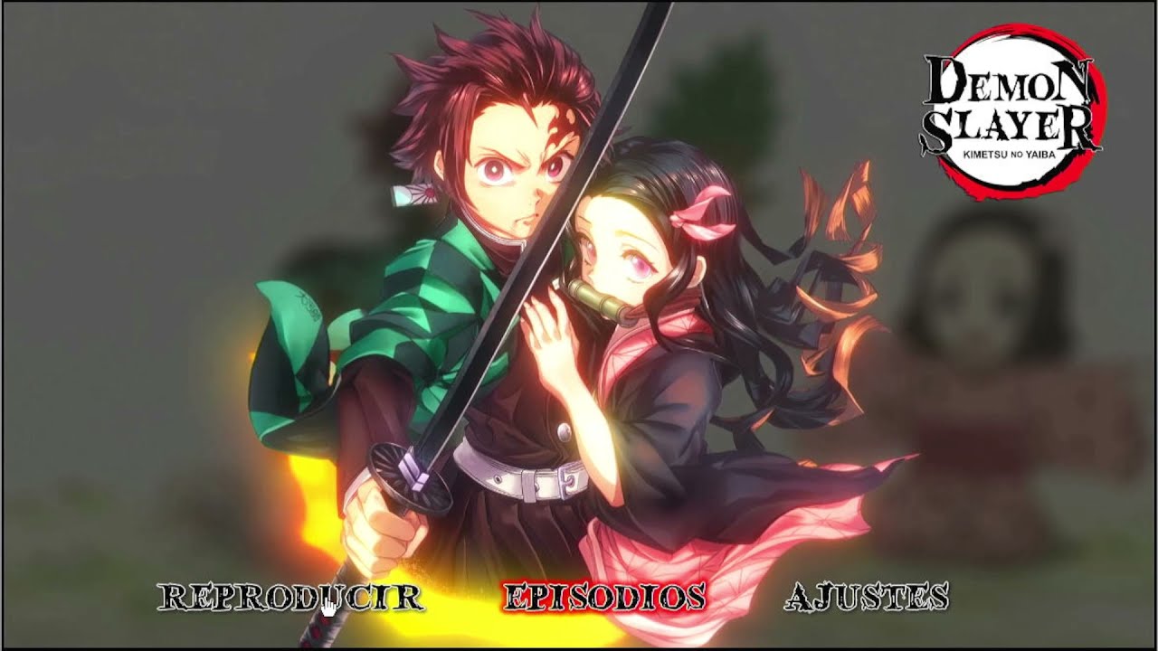 MENU blu ray DEMON SLAYER disco 2 - YouTube