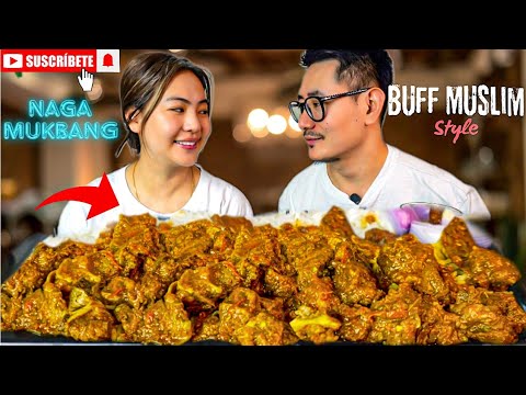 Indian Mukbang | Muslim Style Buff Curry | Northeast Naga Mukbang #food ...
