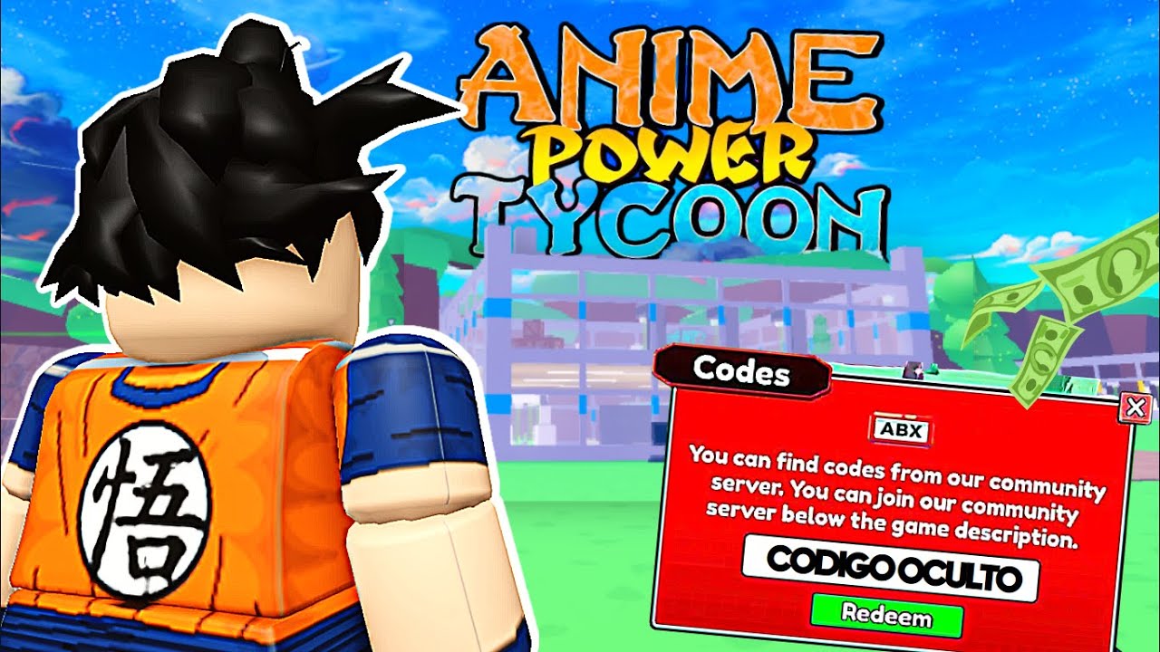 CODIGOS de Anime Power Tycoon - 📖 CODES de ANIME POWER Tycoon ¡NEW ...