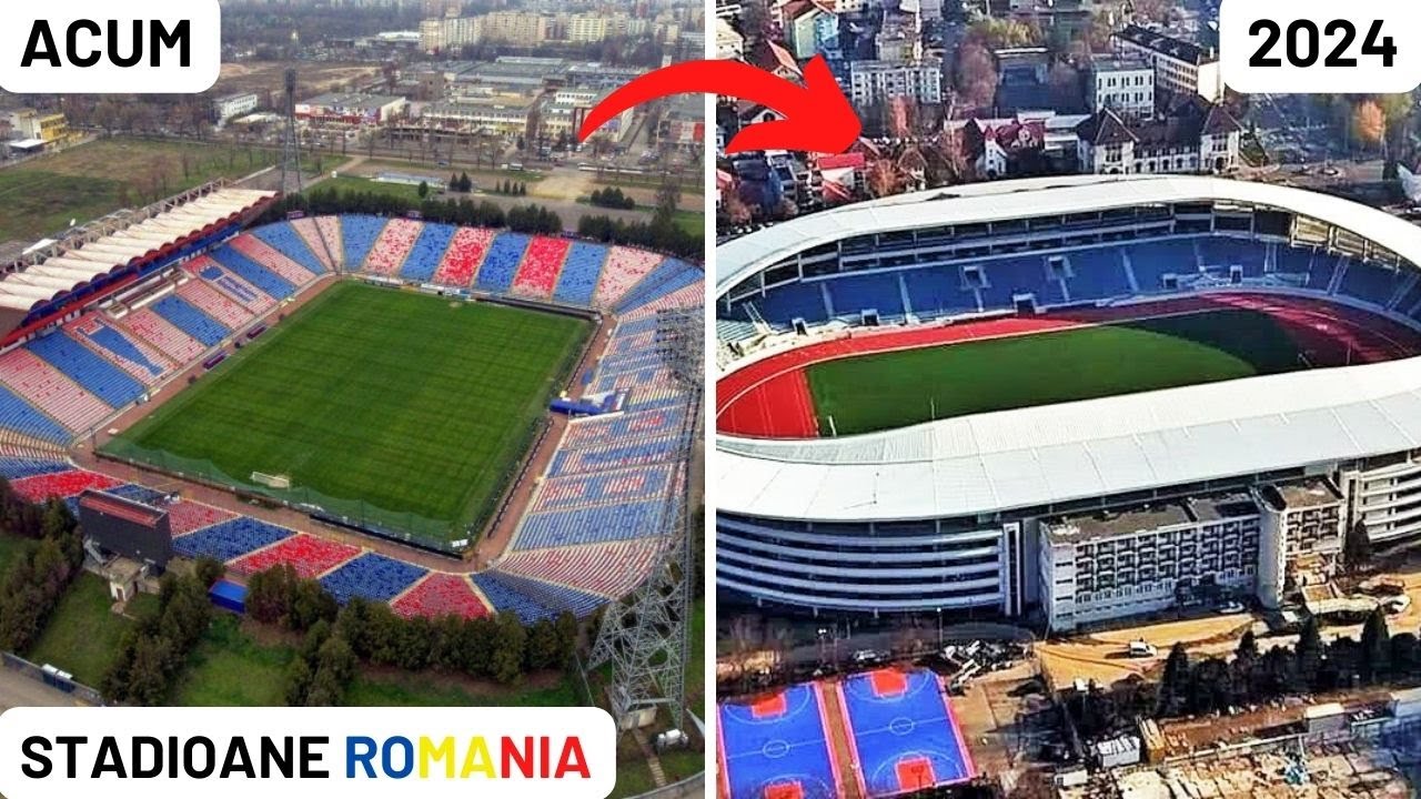 Stadioane care se vor construi în România - YouTube