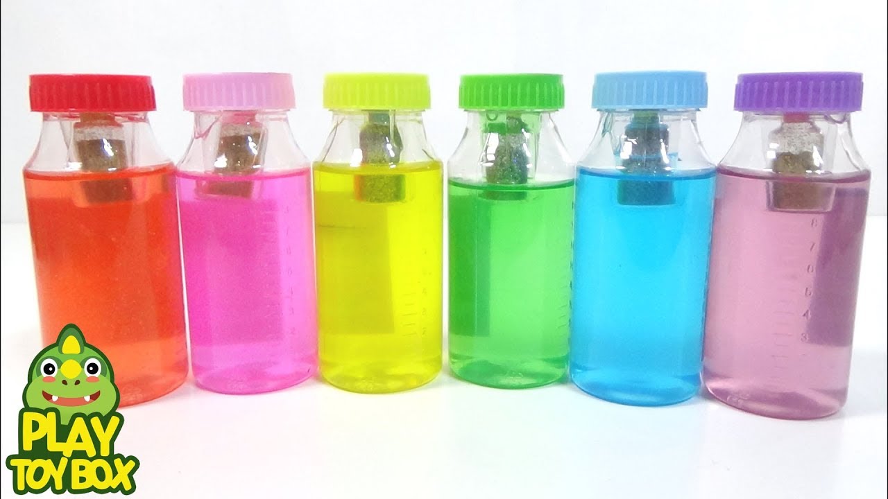 Pearl Power Slime Monster Colorful Squishy Stretchy Clay - YouTube