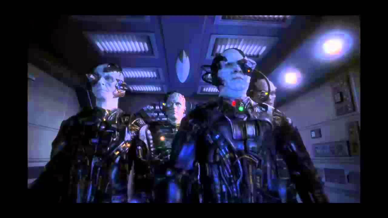 Mega Wars Borg vs Replicators preview - YouTube