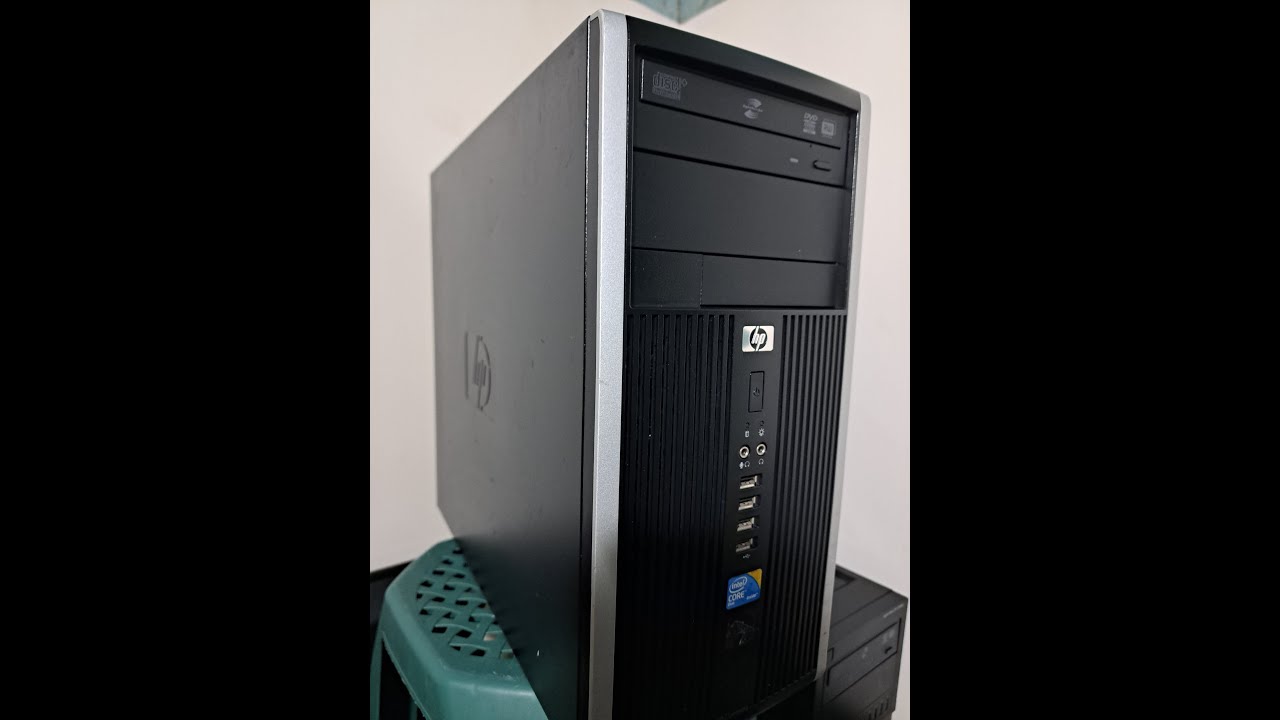 hp compaq 6000 pro Intel® Core™2 Quad Processor Q8400 - YouTube
