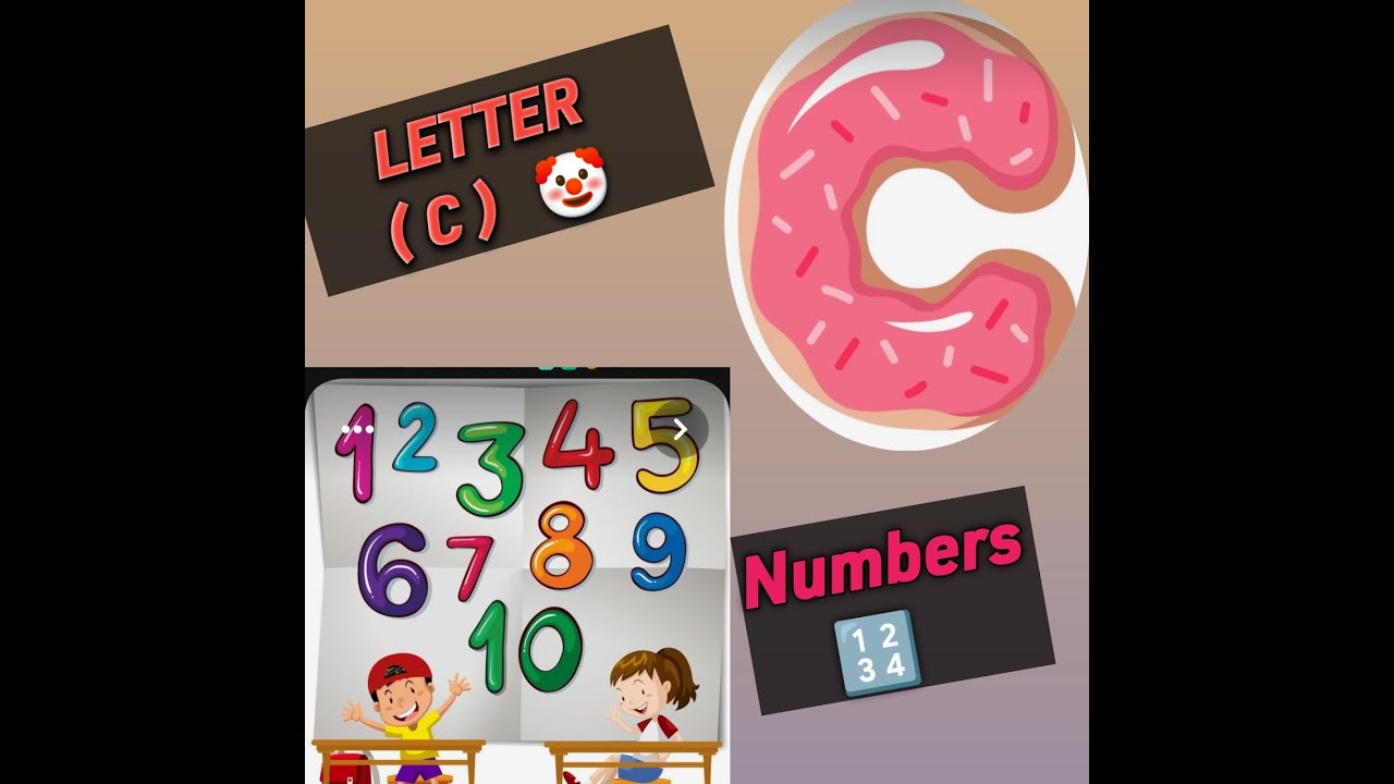 Letter C 😺 Numbers 🔢 - YouTube