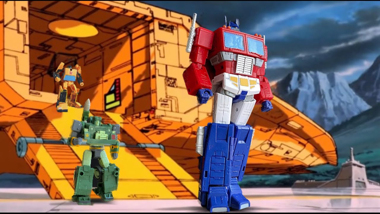 SS 86 Optimus Prime: Stop Motion short - YouTube