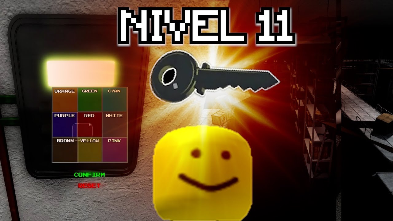 Tutorial Como pasar el Nivel 11 o The Warehouse | APEIROPHOBIA ROBLOX ...
