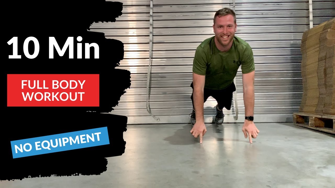 10 MIN FULL BODY WORKOUT (BEGINNER / ADVANCED) - YouTube