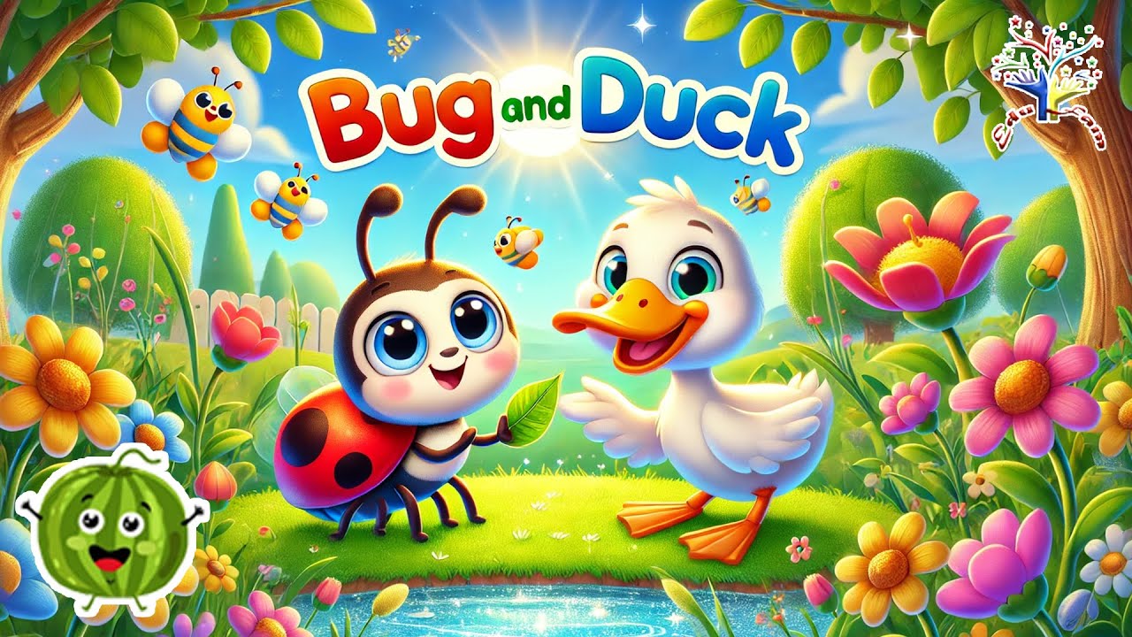 Bug and Duck | Fun Animated Story for Kids | Learning with EduFam - YouTube