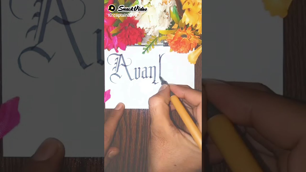 AVANTIKA Name Calligraphy #art #artist #artwork #artkopoint # ...