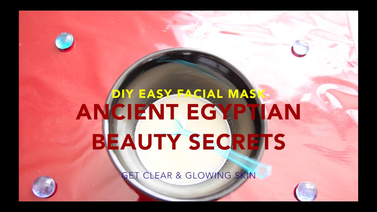 DIY: Easy Face Mask | Cleopatra Beauty Secret ! ♥ - YouTube