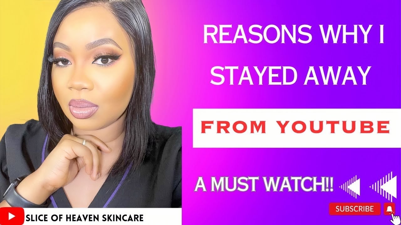 WHY I LEFT YOUTUBE || AM I BACK FOR REAL? || FUTURE OF MY CHANNEL GOING ...