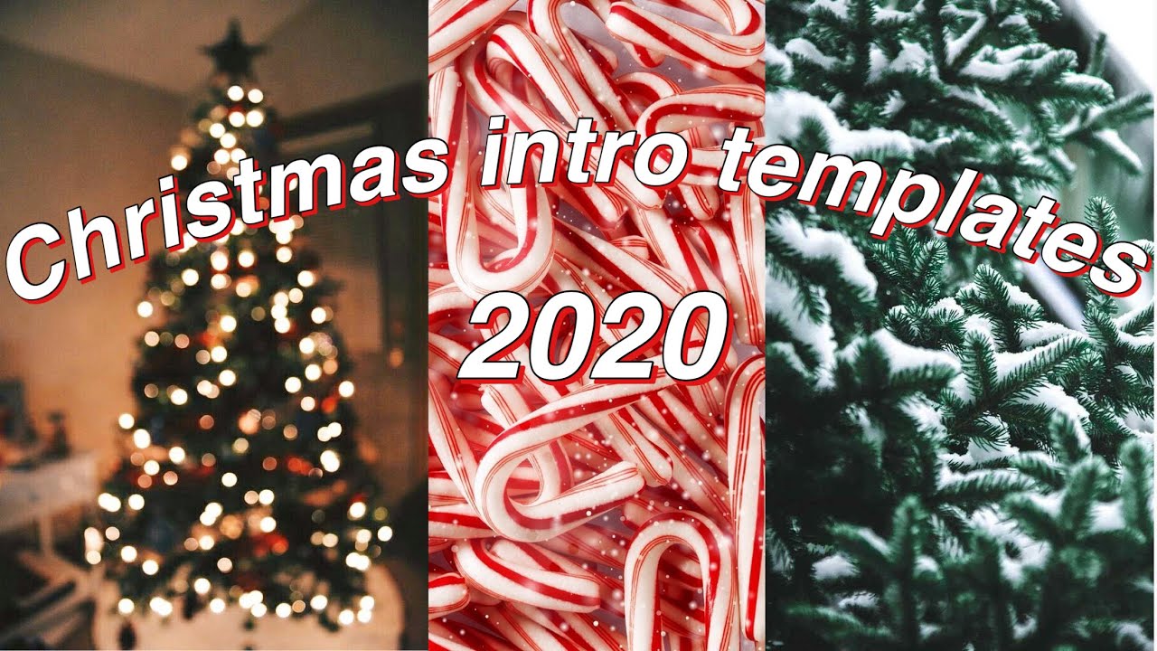 Christmas intro templates 2020 - YouTube
