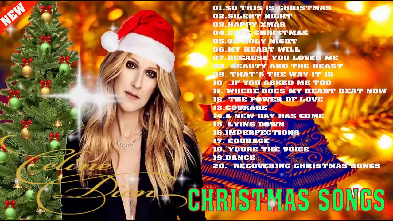 Christmas Songs Greatest Hits Celine Dion || Best Celine Dion Merry ...